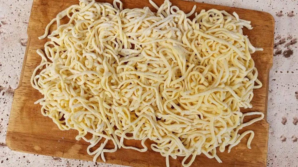 Troccoli, ricetta della pasta tipica di Foggia - BurroFuso