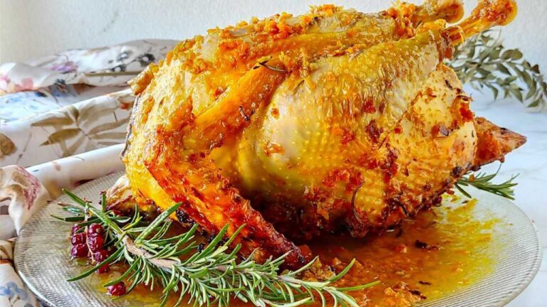 Cappone ripieno al forno, la ricetta facile - BurroFuso