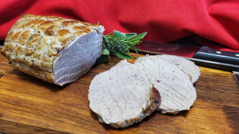 Arrosto di vitello al forno, ricetta facile senza legatura - BurroFuso